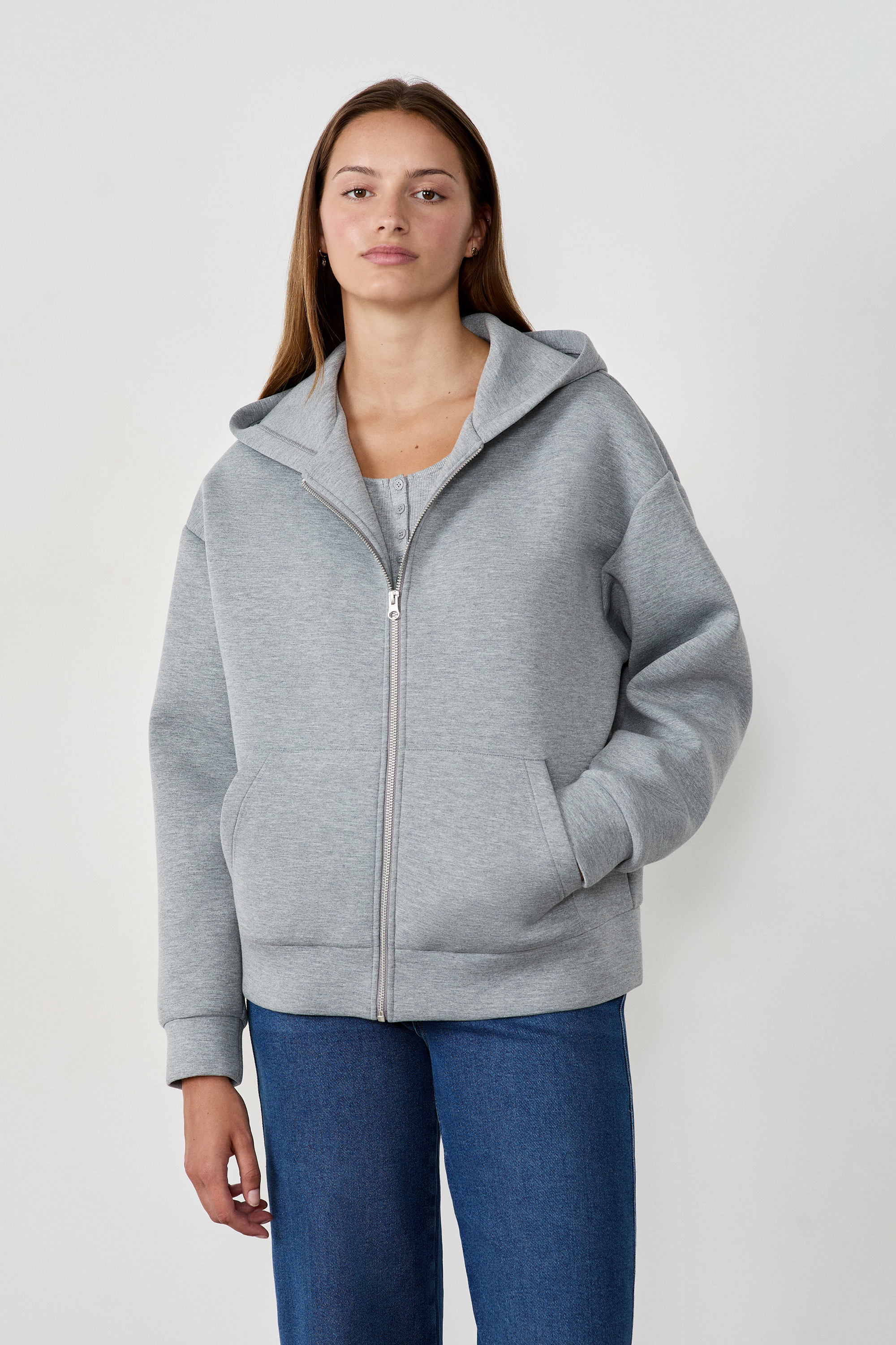 Sudadera con capucha JEJE GRIS CLAIR - ETAM