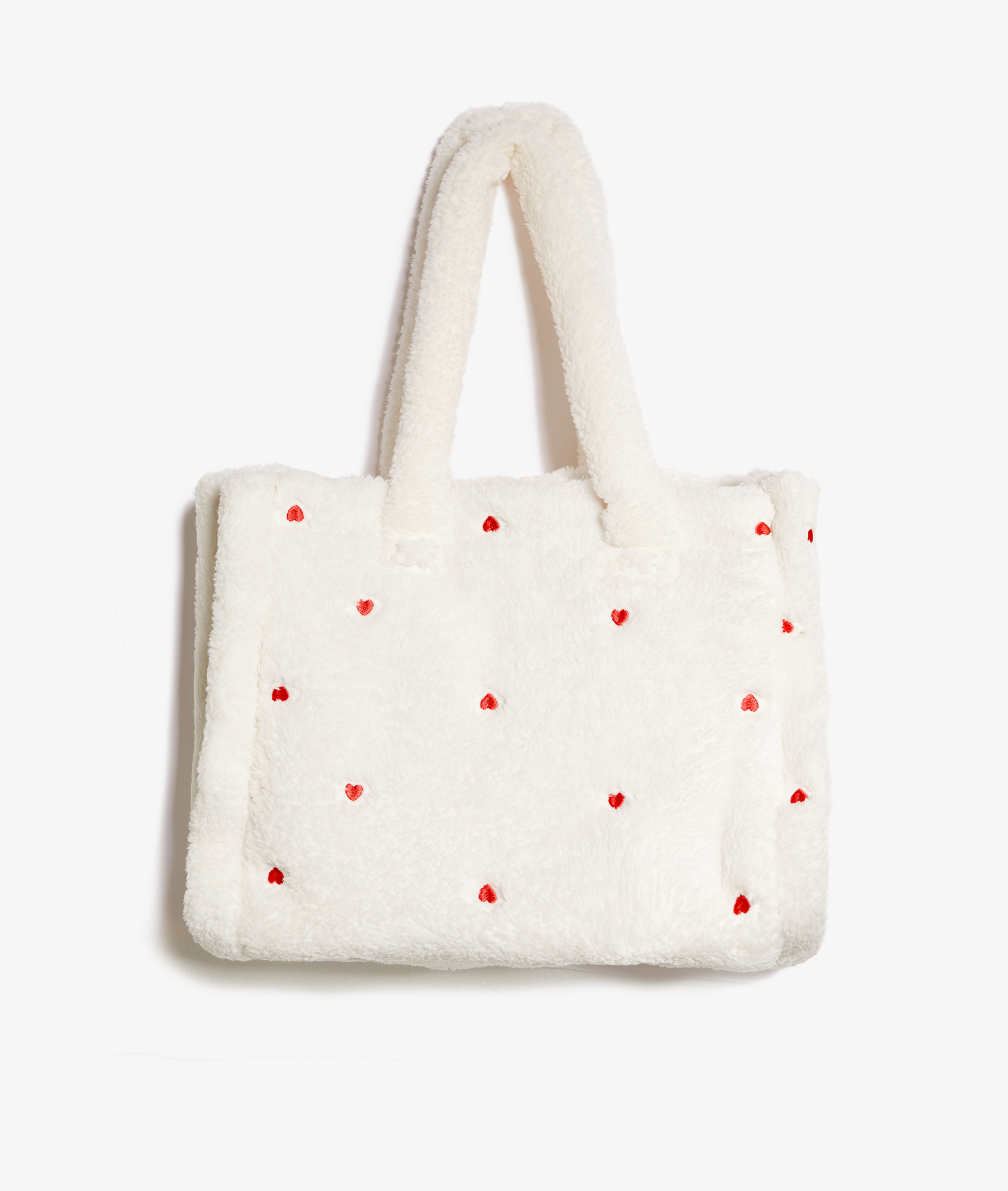 Bolsa polar corazón corgi GILLE ECRU - ETAM